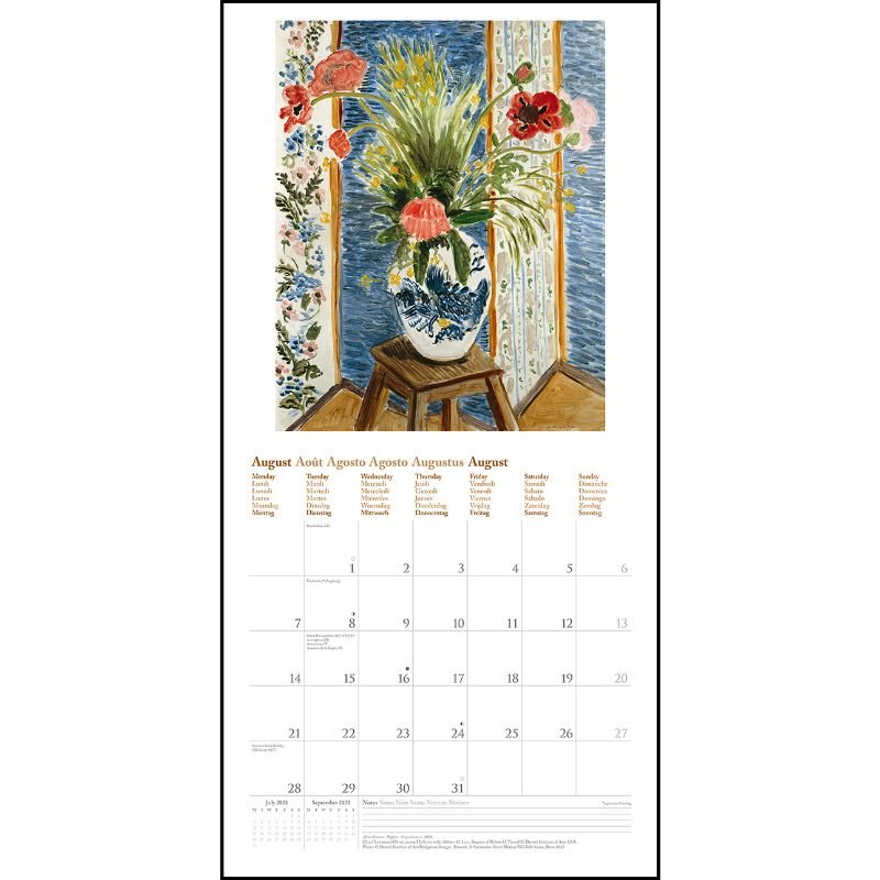 2023 Matisse Wall Calendar | Waterstones