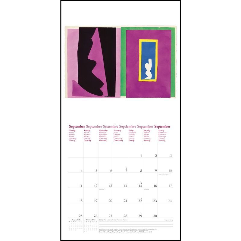 2023 Matisse Wall Calendar | Waterstones