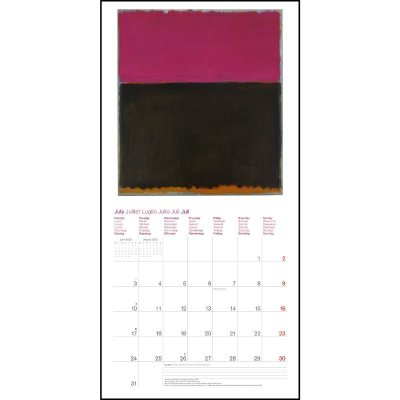 2023 Mark Rothko Wall Calendar | Waterstones