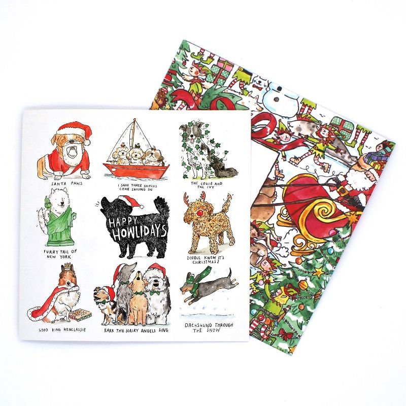 Happy Howlidays Card | Waterstones