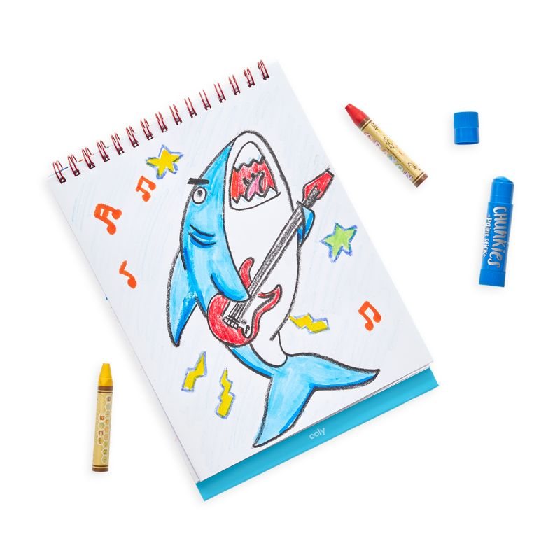Blue Awesome Doodles Sketch Book | Waterstones