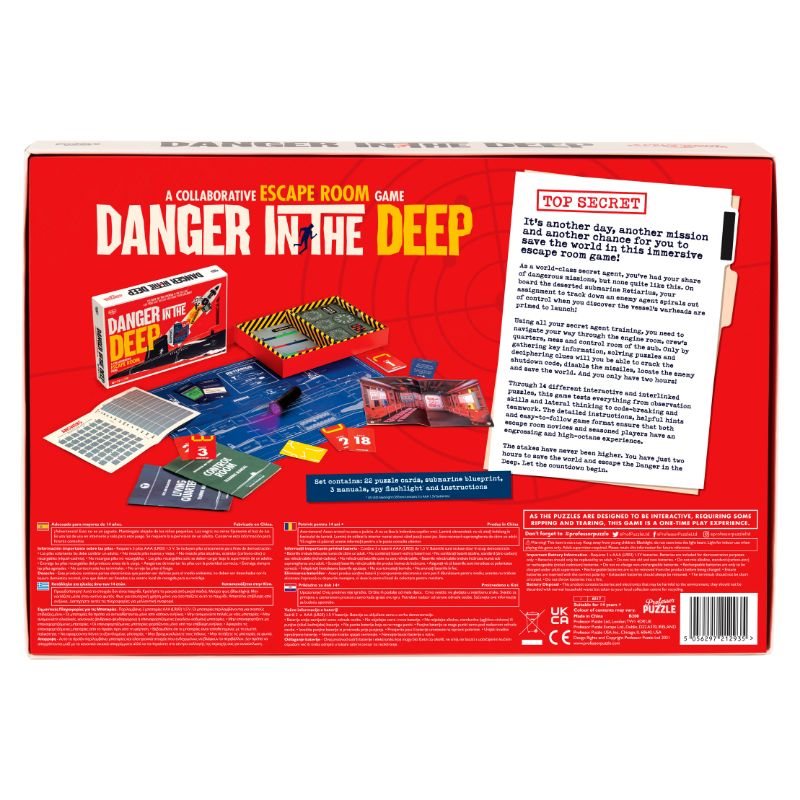 Danger In The Deep Escape Game | Waterstones