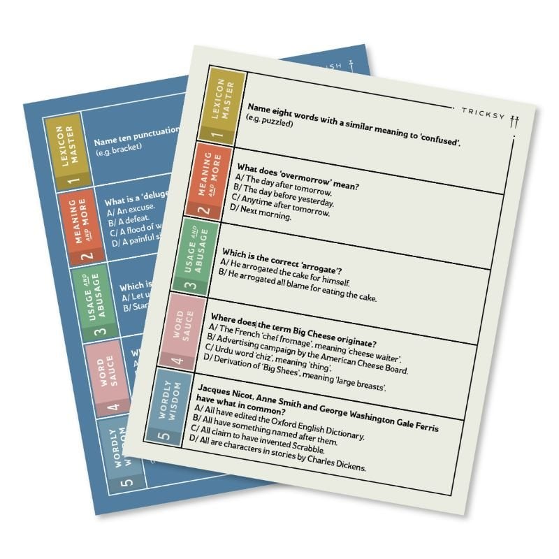 League of the Lexicon | Waterstones