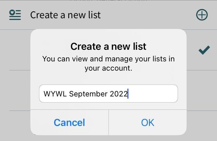 Creating a Wishlist | Waterstones