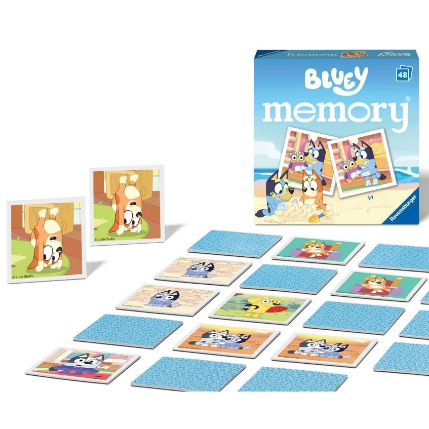 Bluey Mini Memory Game | Waterstones