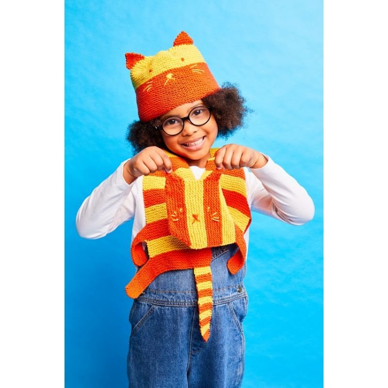Stripe Cat Scarf & Hat | Waterstones