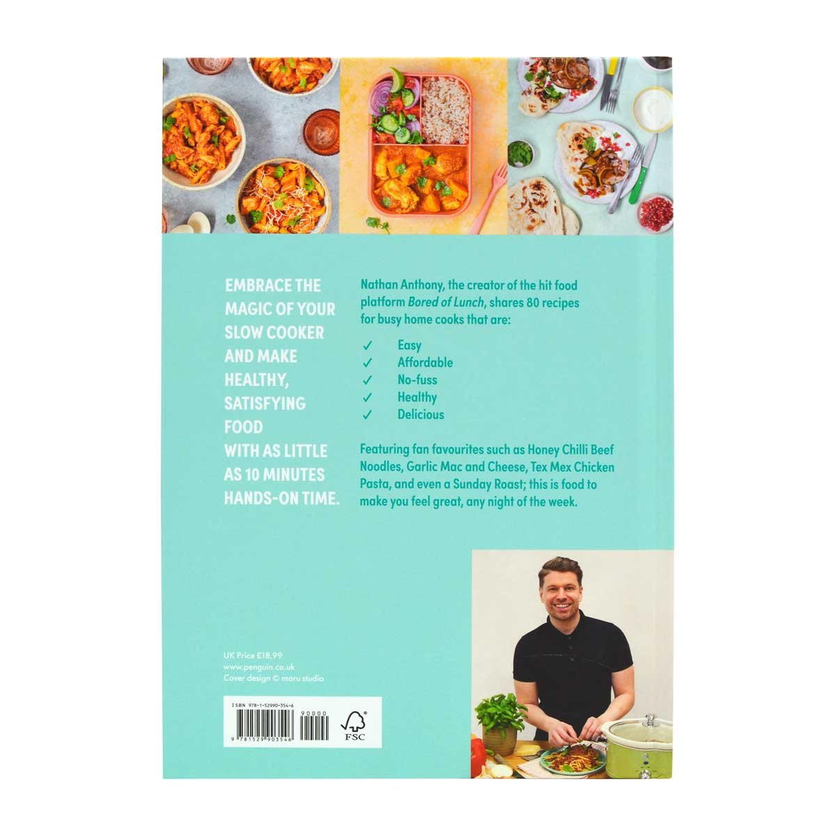 Bored of Lunch: The Healthy Slow Cooker Book by Nathan Anthony ...