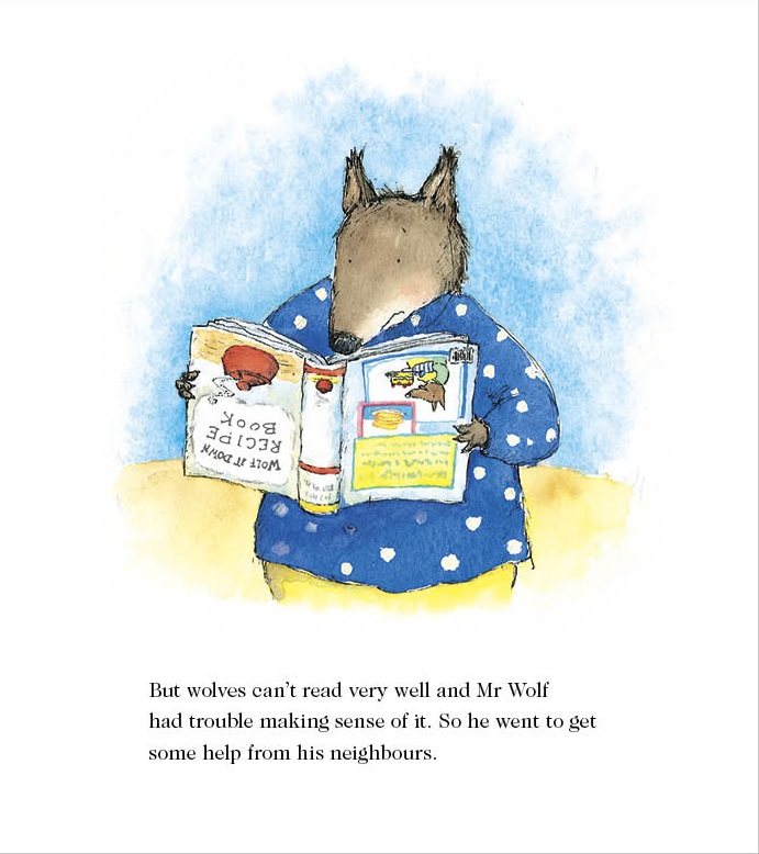 Mr Wolf's Pancakes by Jan Fearnley | Waterstones