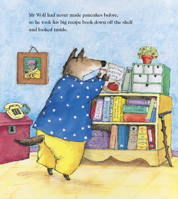 Mr Wolf's Pancakes by Jan Fearnley | Waterstones