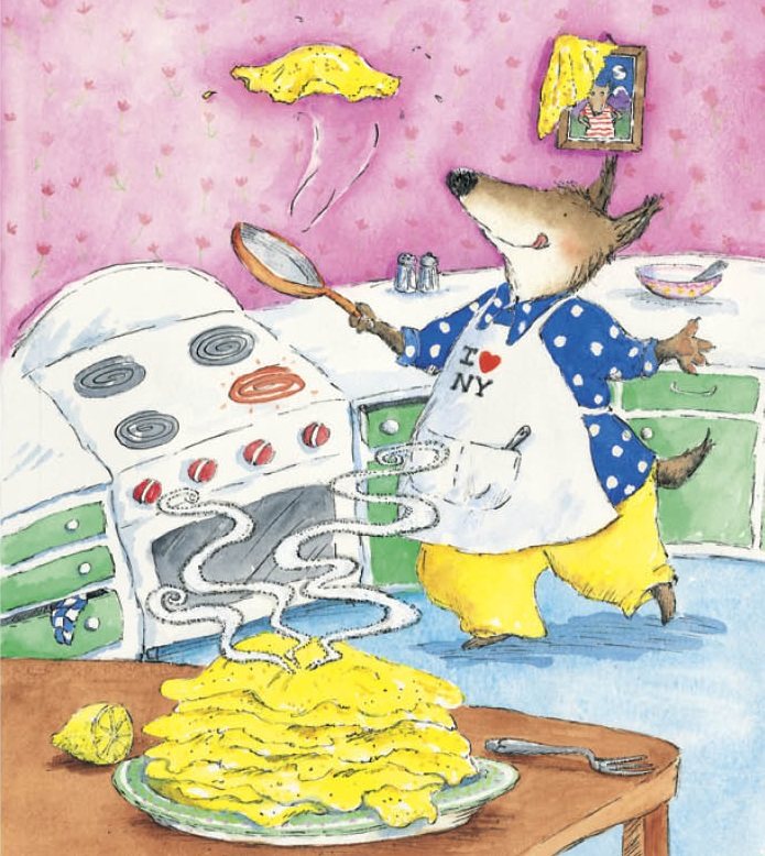 Mr Wolf's Pancakes by Jan Fearnley | Waterstones