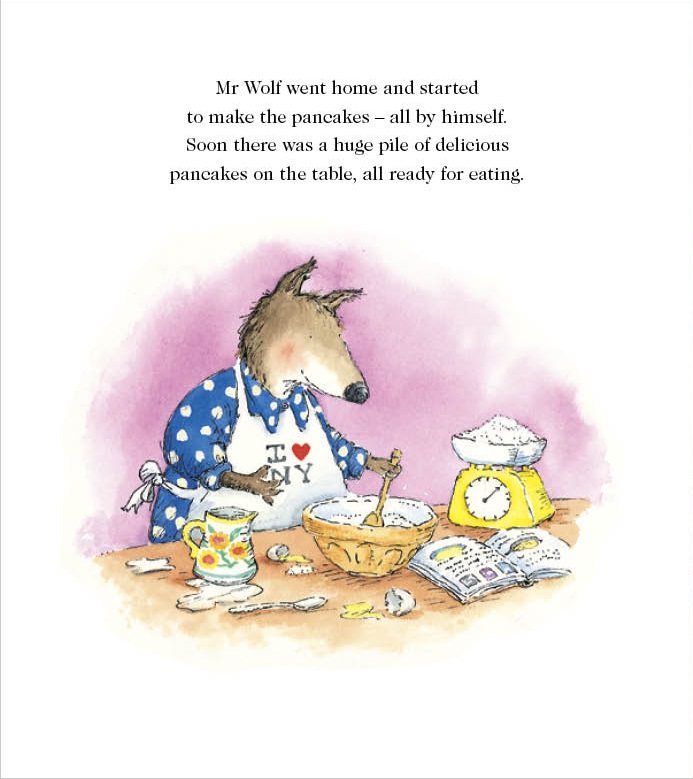 Mr Wolf's Pancakes by Jan Fearnley | Waterstones