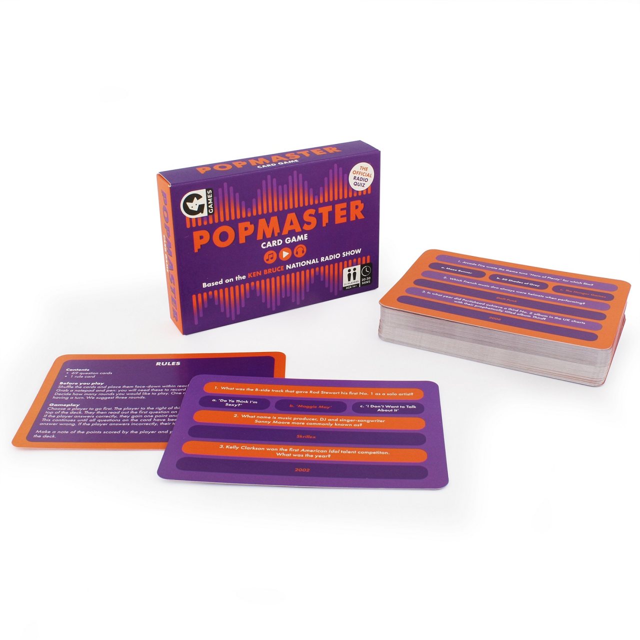 Popmaster Card Game | Waterstones