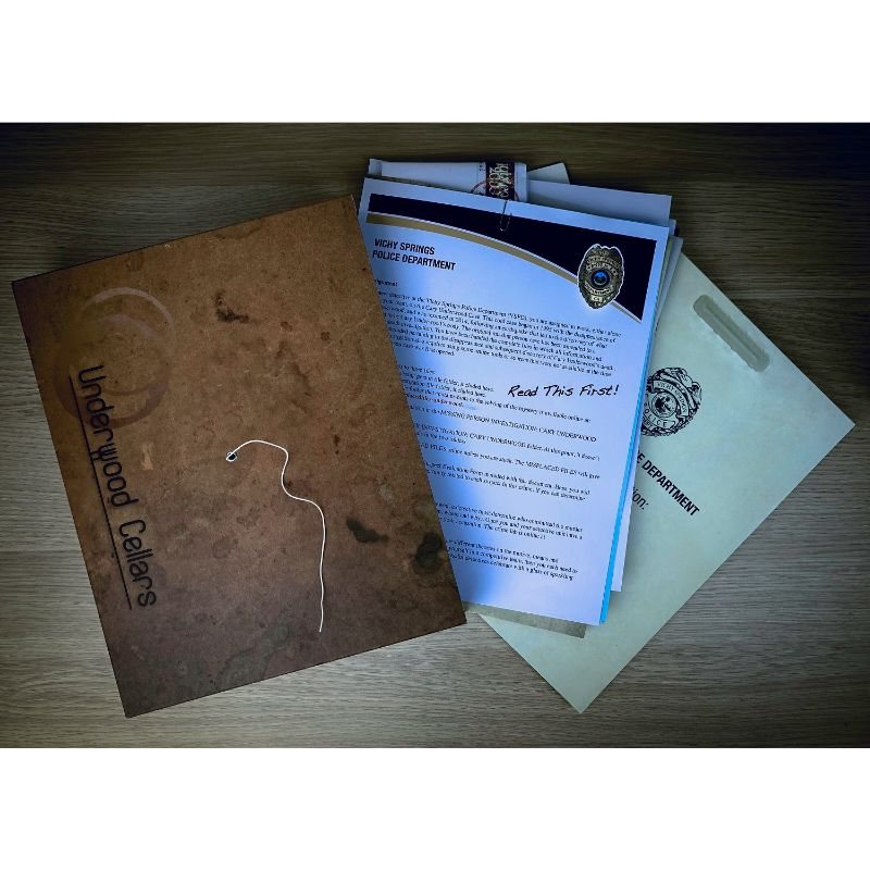 Murder Mystery Party Underwood Cellars Game | Waterstones