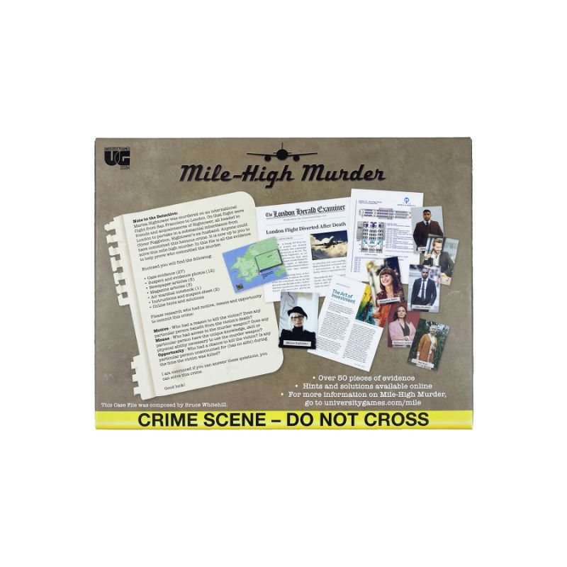 Murder Mystery Party Mile High Murder Game | Waterstones