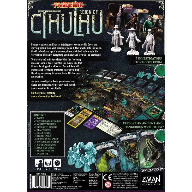Pandemic: Reign Of Cthulhu | Waterstones