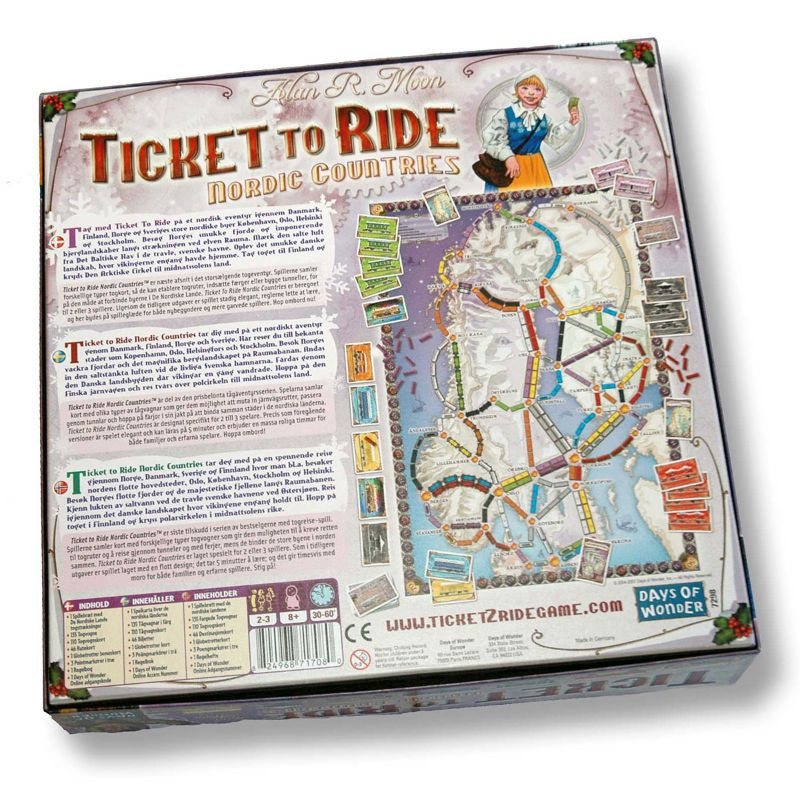 Ticket To Ride Nordic | Waterstones