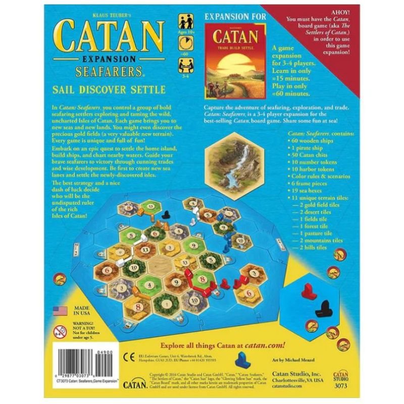 Catan: Seafarers | Waterstones