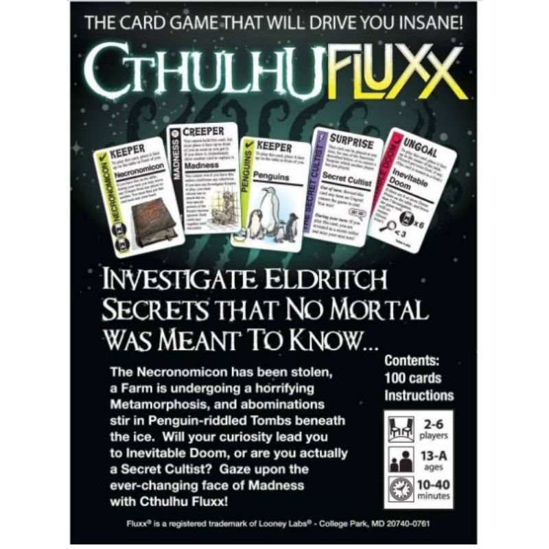 Cthulhu Fluxx | Waterstones