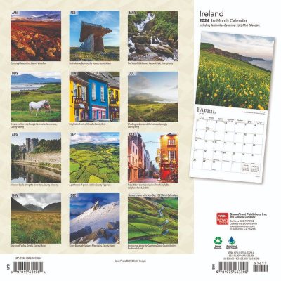 2024 Ireland Wall Calendar | Waterstones