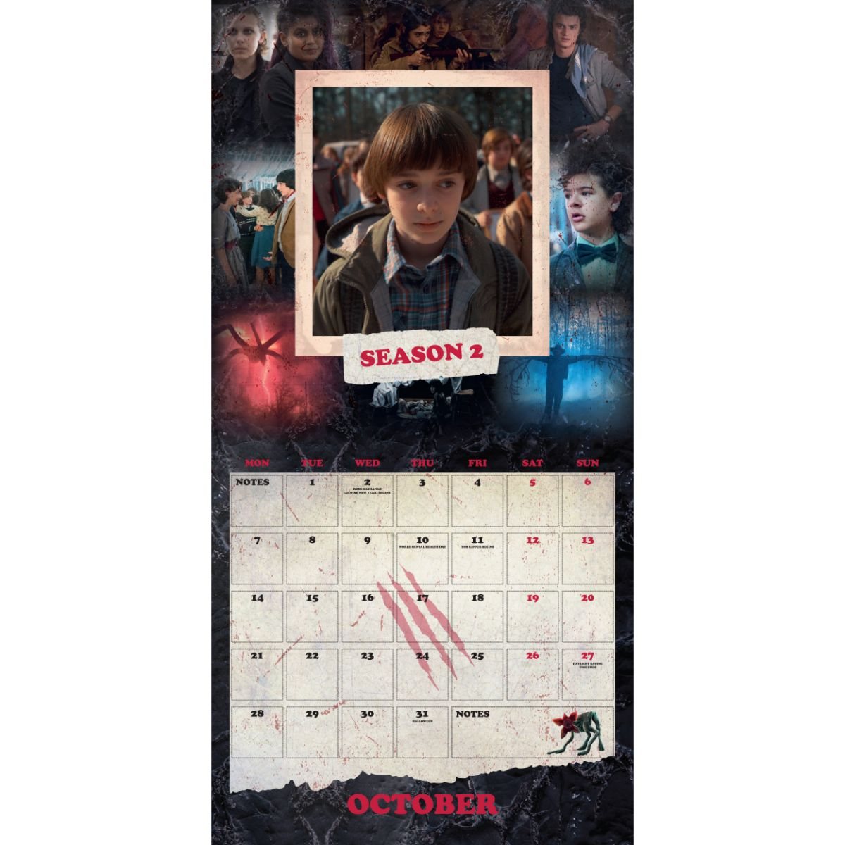 Stranger Things Square Calendar 2024 | Waterstones