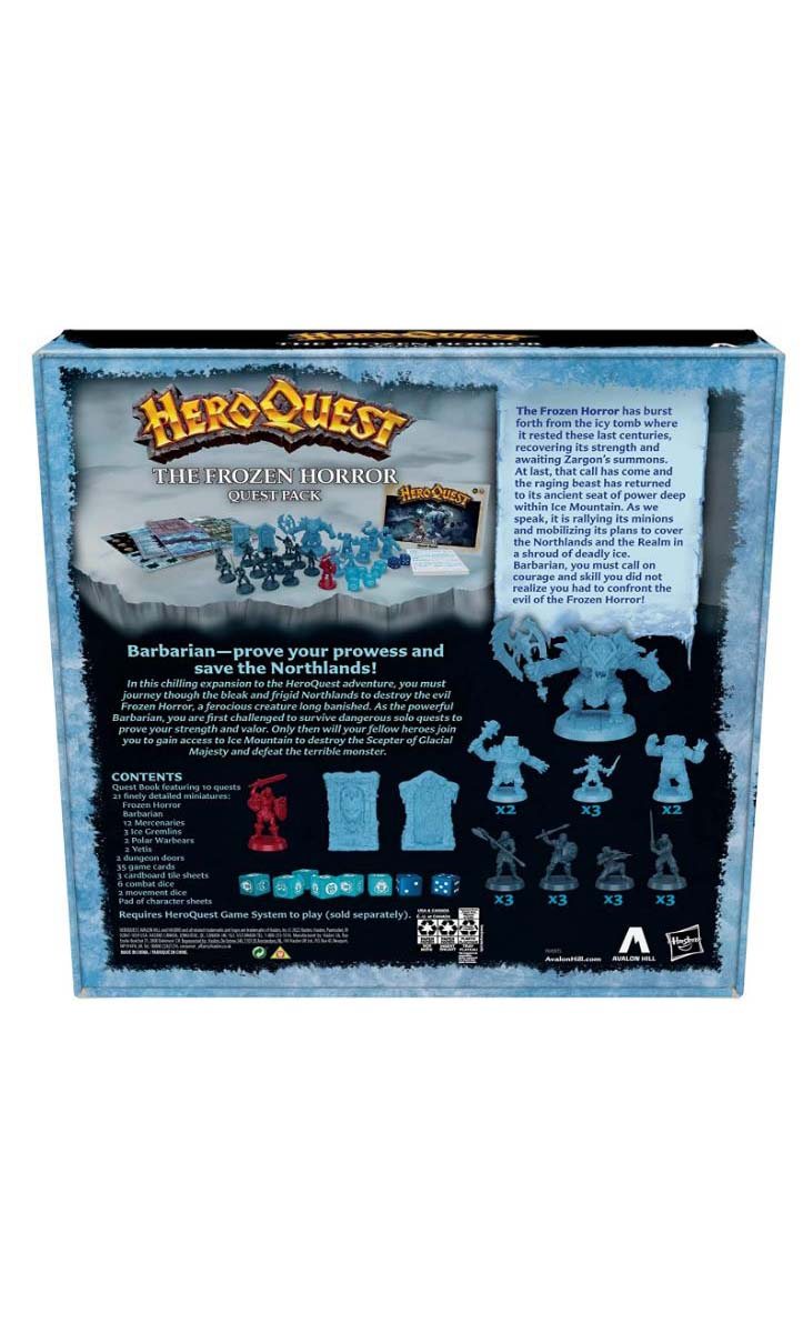 Heroquest The Frozen Horror Expansion | Waterstones