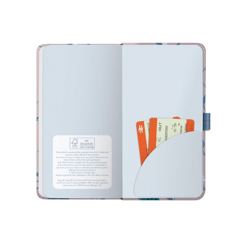 Busy B Peacocks Slim Diary 2024 | Waterstones