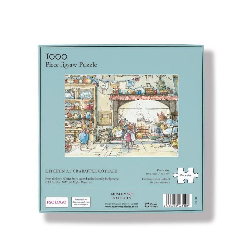 Brambly Hedge Kitchen At Crabapple Cottage 1000 Piece Jigsaw Puzzle ...