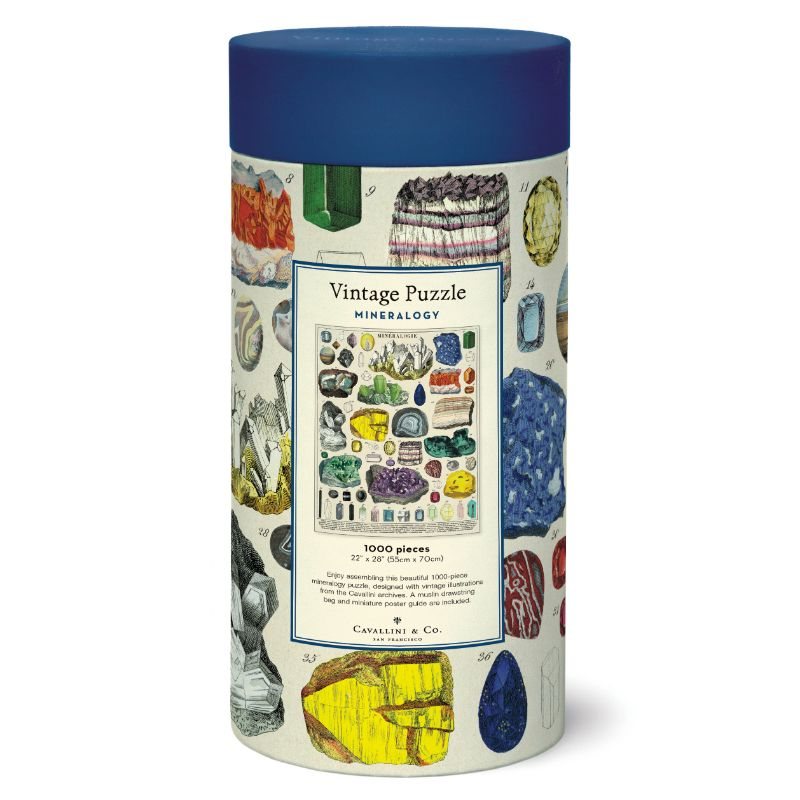 Mineralogy 1000 Piece Jigsaw Puzzle | Waterstones