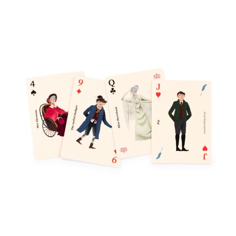 Charles Dickens Playing Cards by John Mullan, Barry Falls | Waterstones