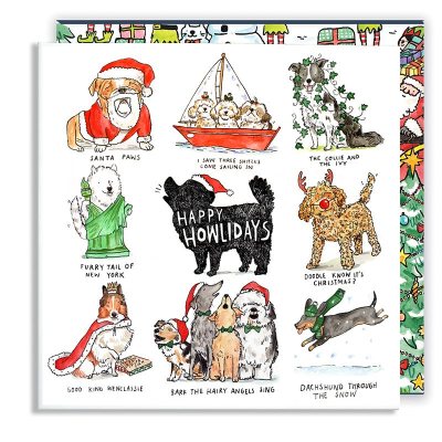 Happy Howlidays Card | Waterstones