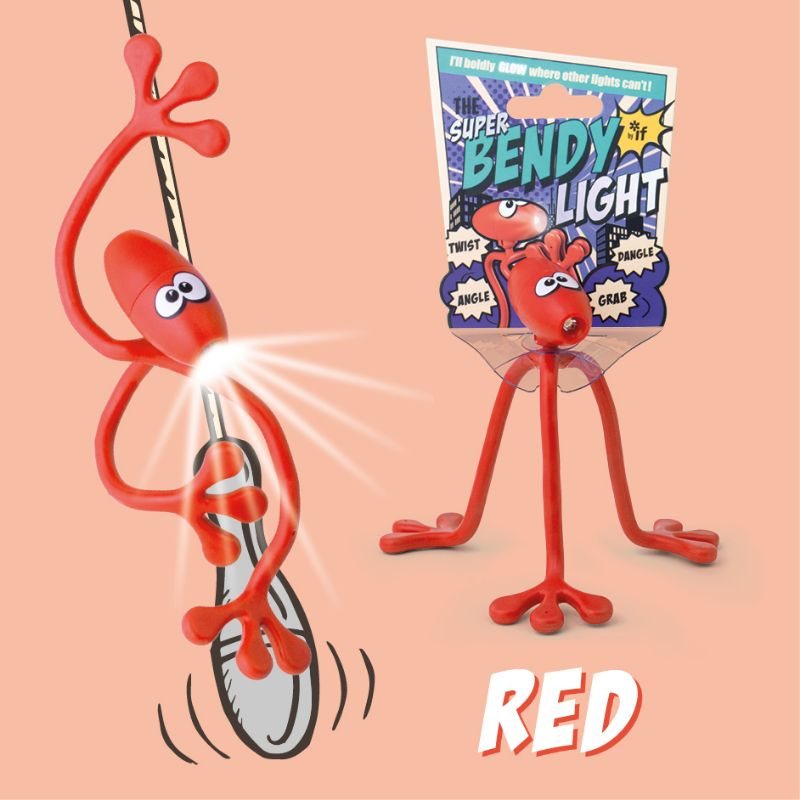 Super Bendy Light - Red | Waterstones