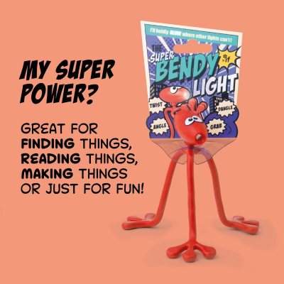 Super Bendy Light - Red | Waterstones