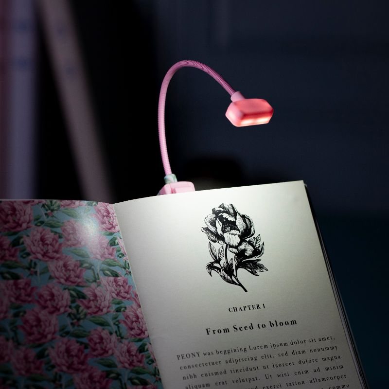 Book Lover's reading Light - Floral | Waterstones