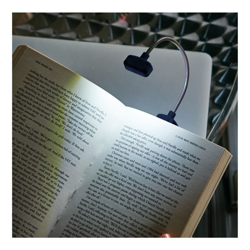 Book Lover's Reading Light - Moon & Stars | Waterstones