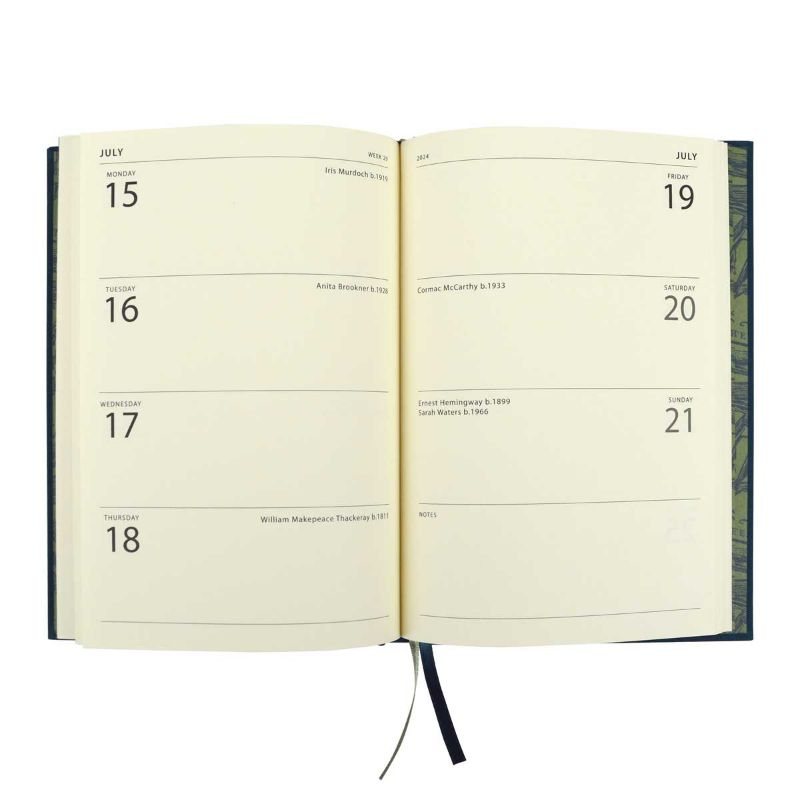 Waterstones Signature Navy Desk Diary 2024 | Waterstones