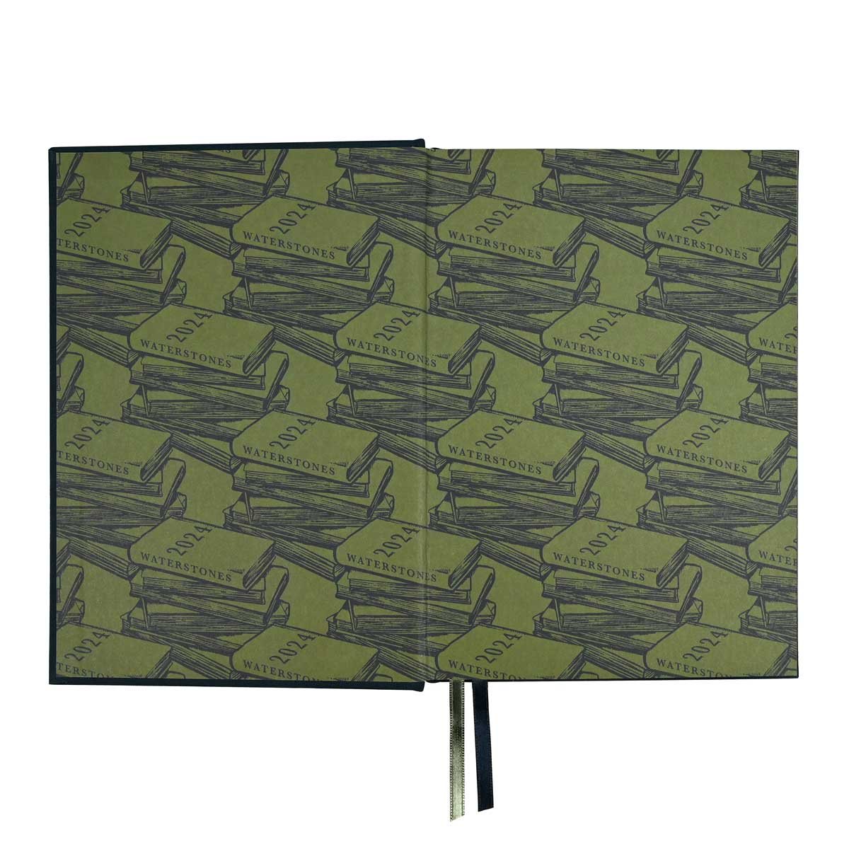 Waterstones Signature Navy Desk Diary 2024 | Waterstones