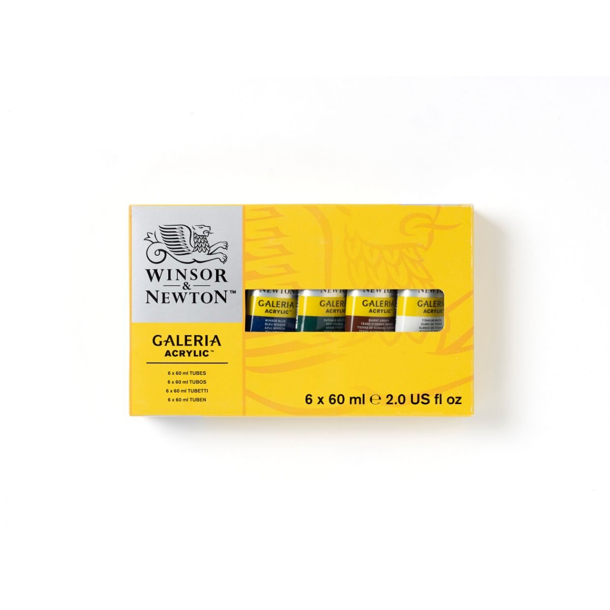 Winsor & Newton Galeria Acrylic Paint Set Of 6 | Waterstones