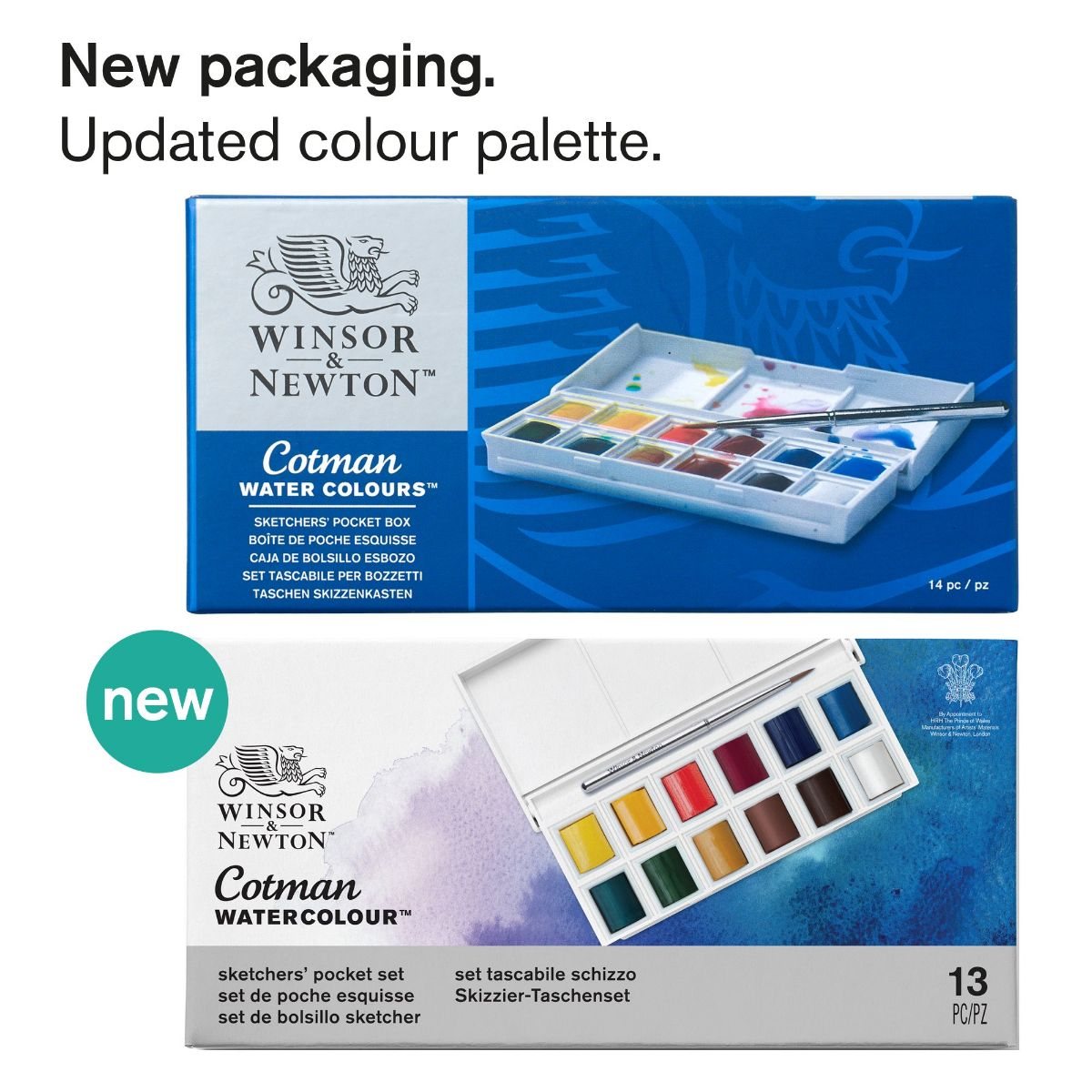 Winsor & Newton Cotman Watercolour Sketchers Pocket Box Set | Waterstones