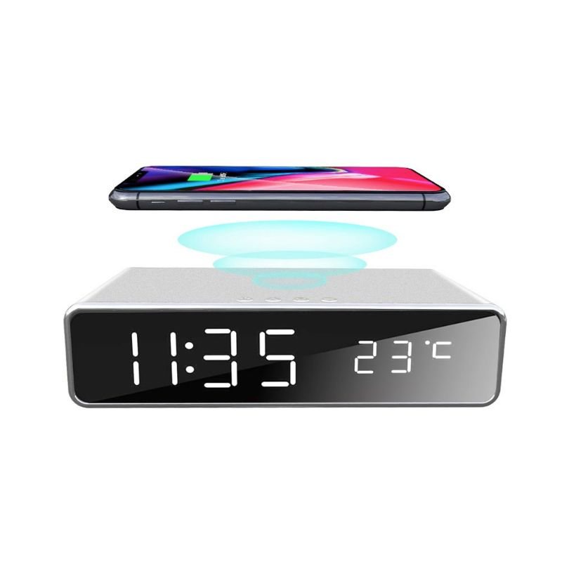 Wireless Charging Clock | Waterstones