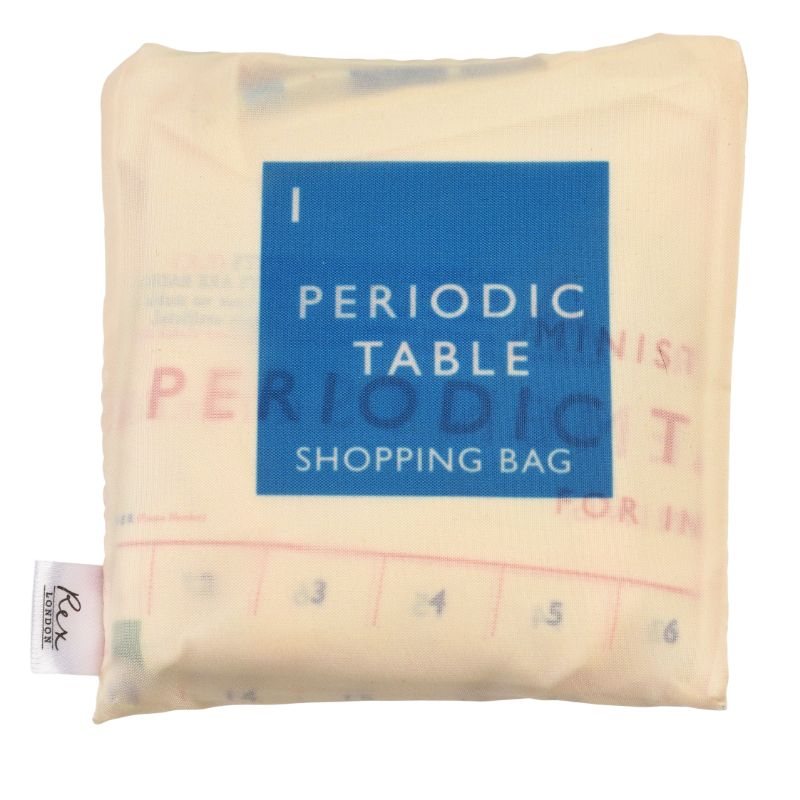Periodic Table Recycled Foldaway Shopper Bag | Waterstones