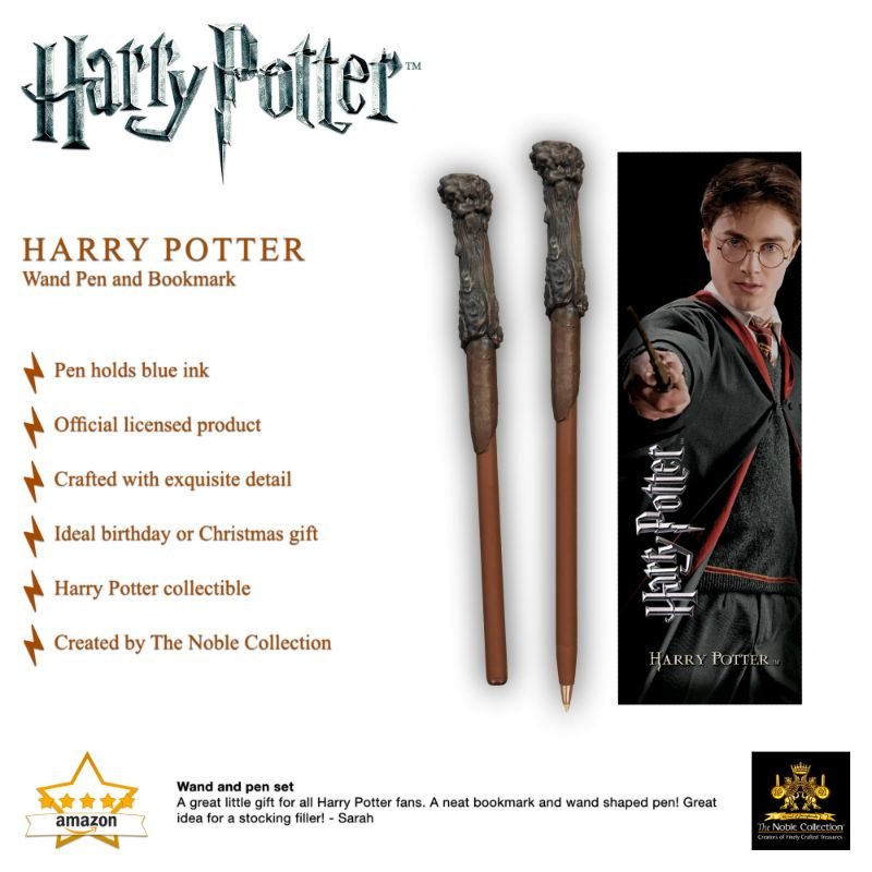 Harry Potter Wand Pen & Bookmark | Waterstones