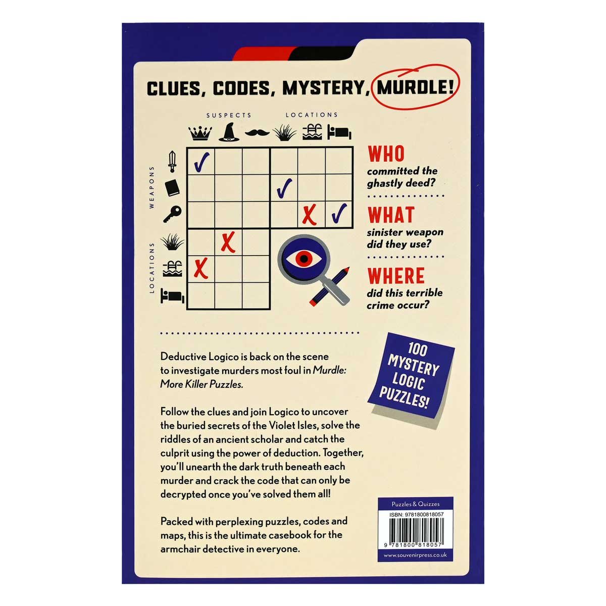 Murdle: More Killer Puzzles: THE SUNDAY TIMES BESTSELLING SERIES by G. T. Karber | Waterstones