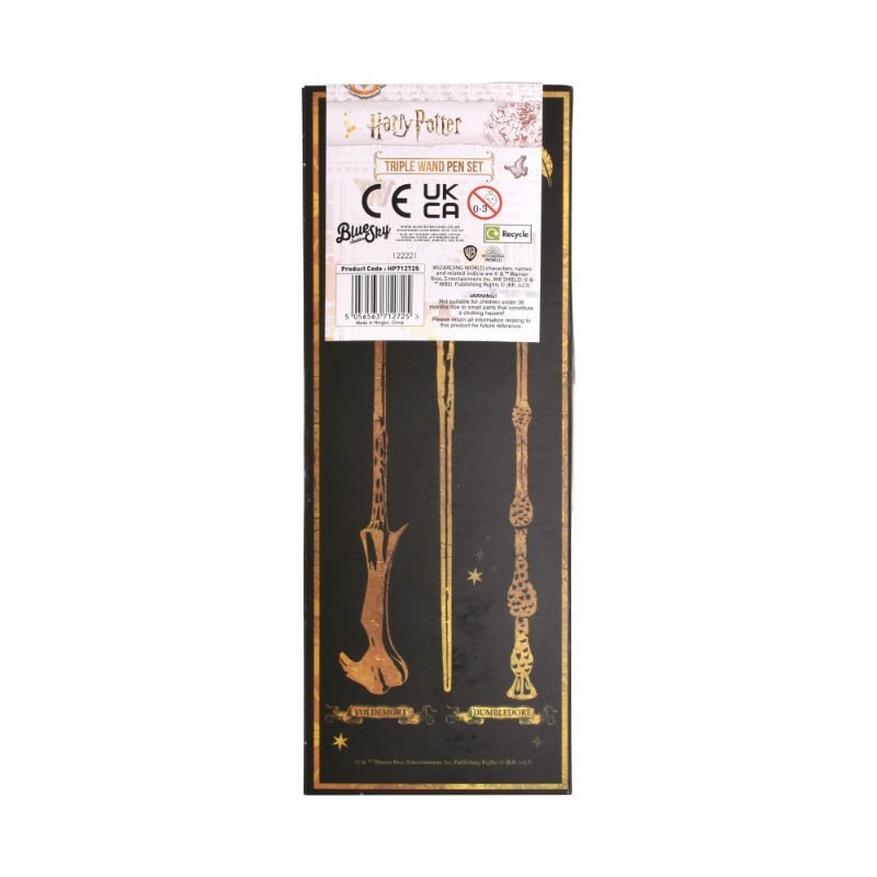 Harry Potter Triple Wand Set | Waterstones
