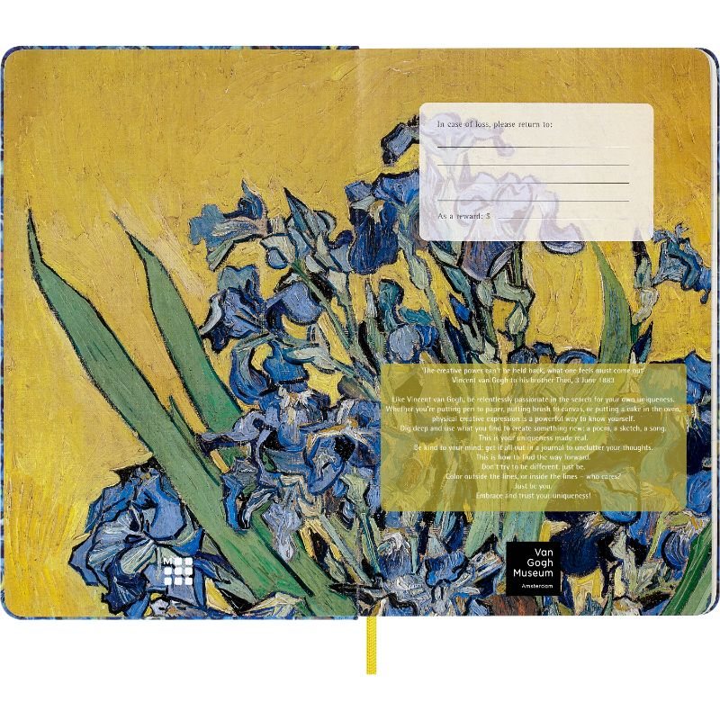 Van Gogh Moleskine Large Ruled Notebook | Waterstones