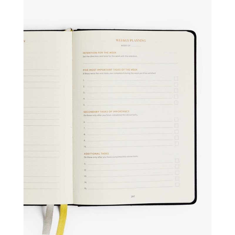 The Productivity Planner Black | Waterstones