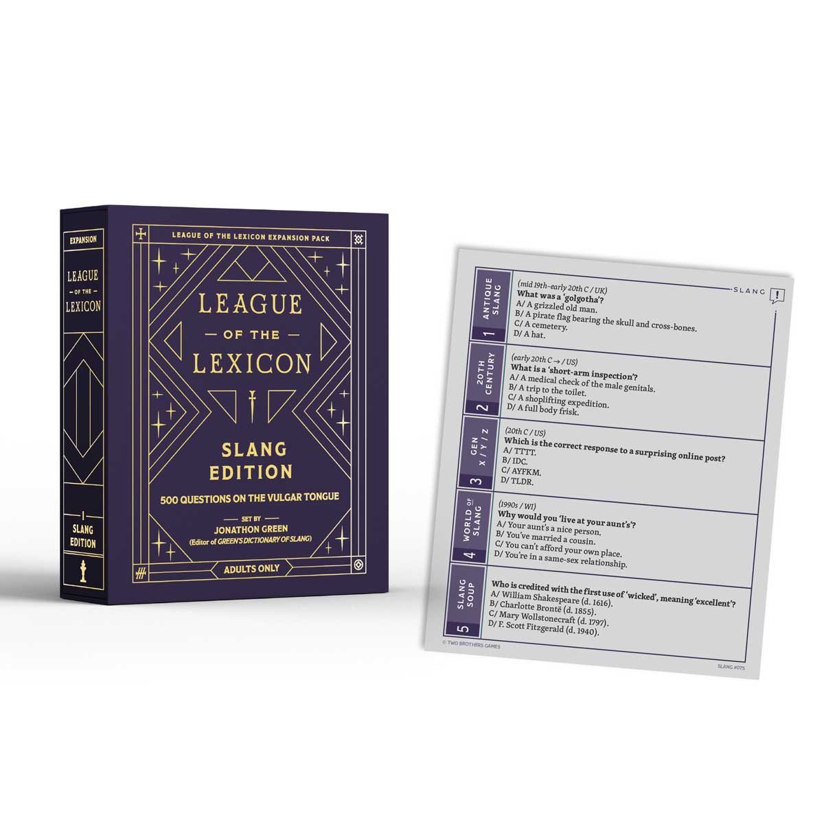 League Of The Lexicon Slang Expansion Pack | Waterstones
