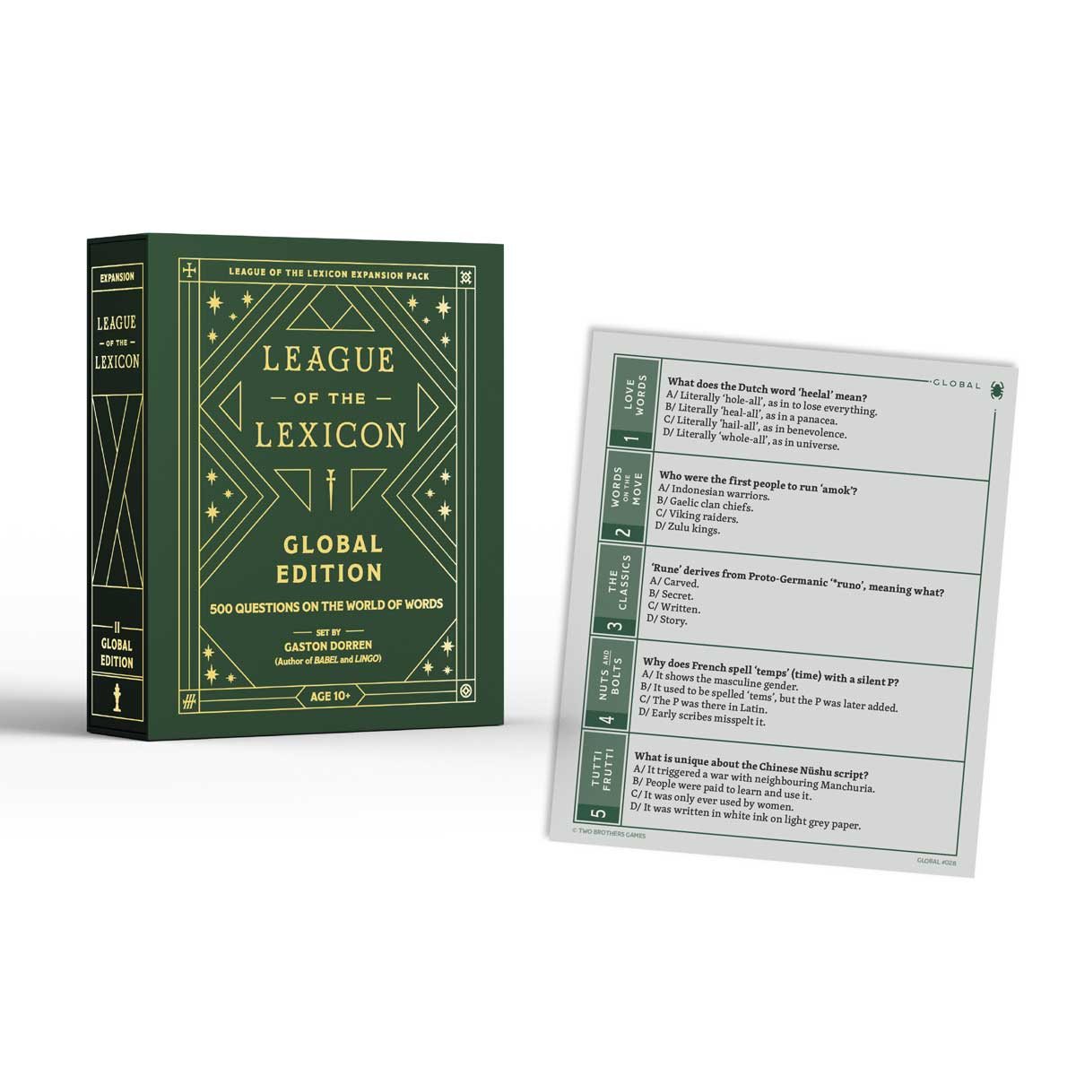 League Of The Lexicon Global Expansion Pack | Waterstones