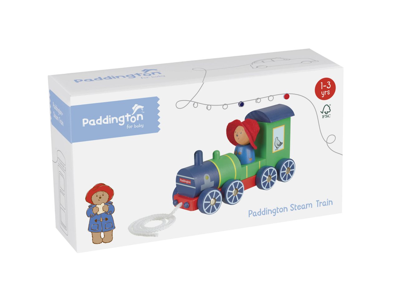 Paddington Bear Steam Train Pull Along | Waterstones