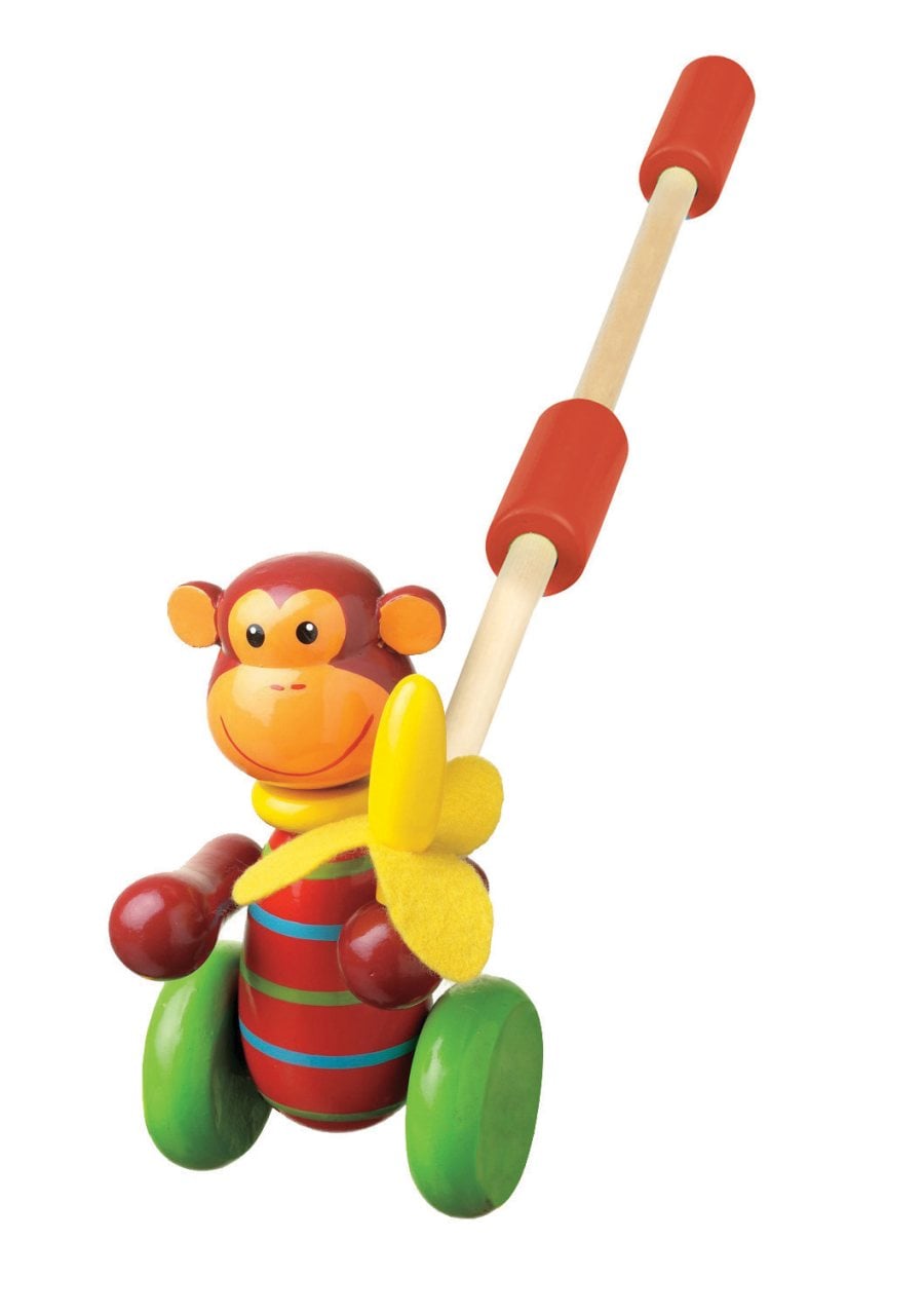 Monkey Push Along | Waterstones