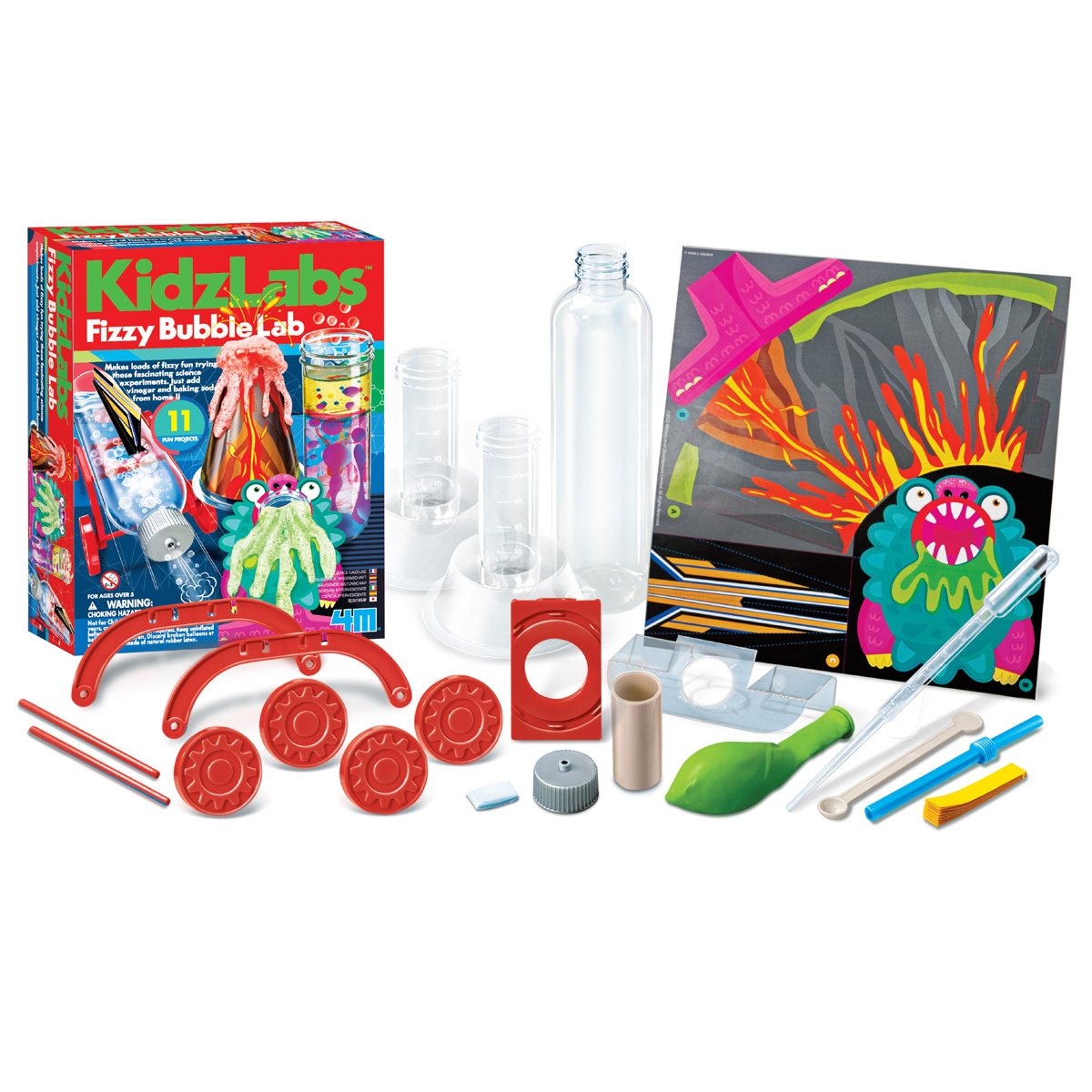 Kidzlabs - Fizzy Bubble Lab | Waterstones